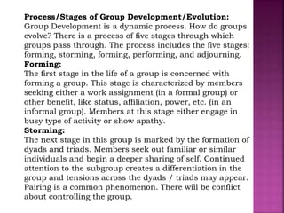 Group dynamism | PPTX