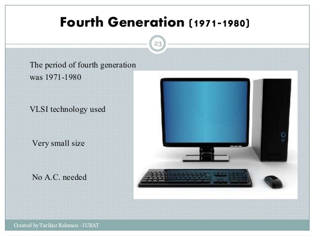 History and Generation of Computer