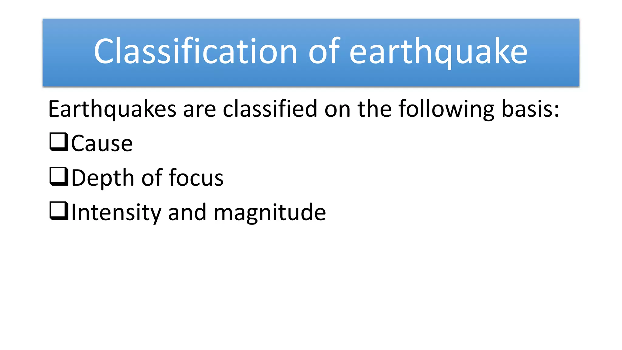 EARTHQUAKE AND ITS MITIGATION WITH CASE STUDY | PPTX