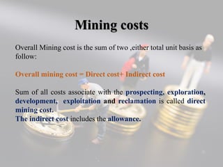Stages of mining Development and Exploitation | PDF