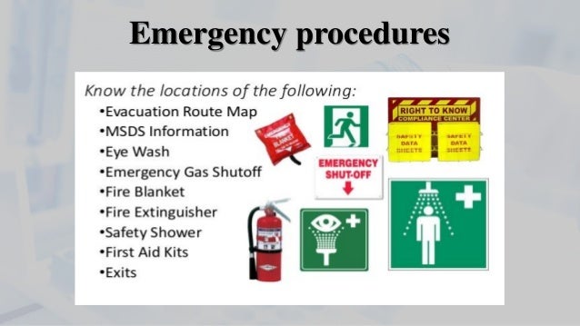 The engineering laboratory and safety Procedure