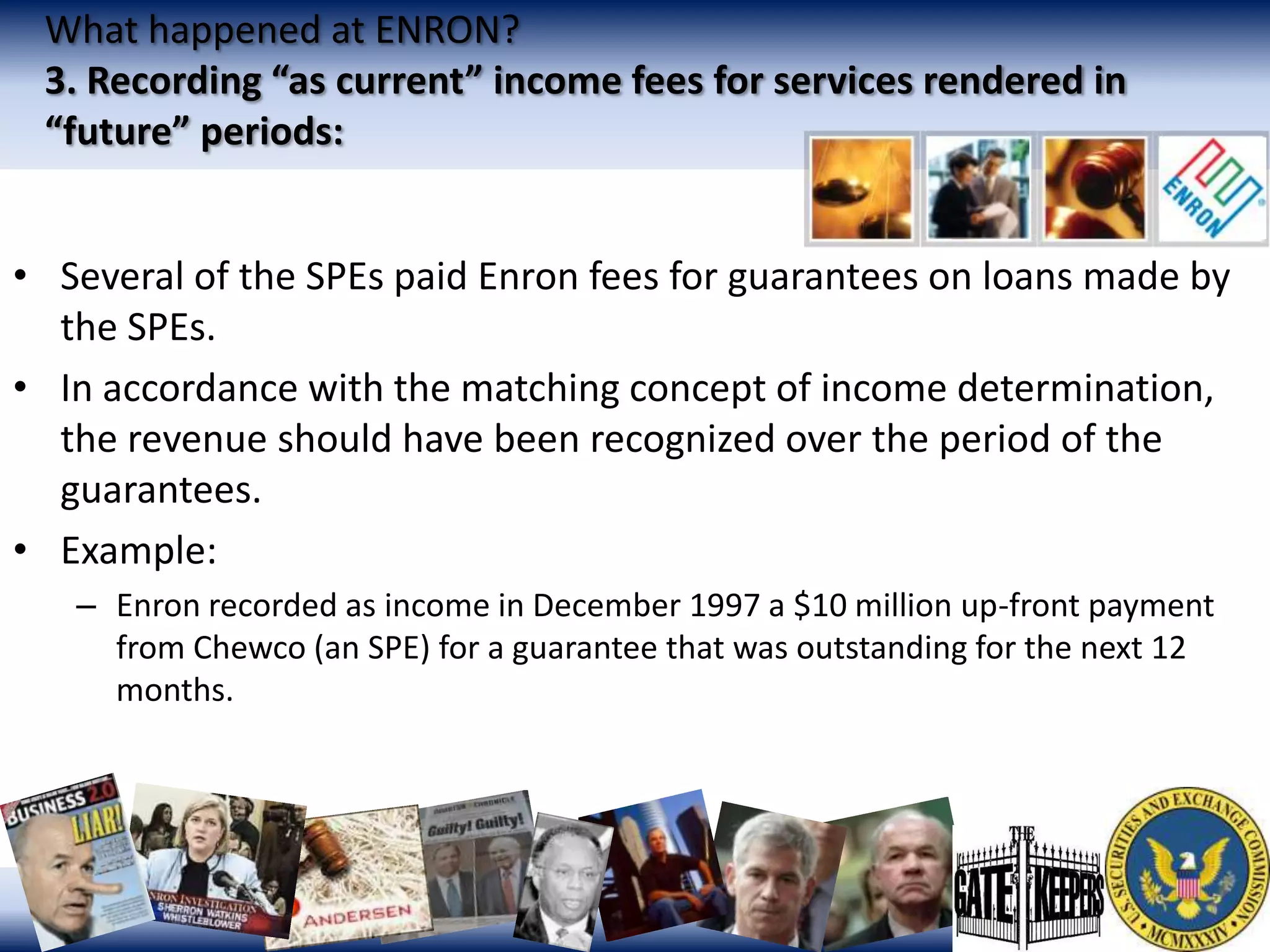 Enron - Corporate Governance - Scandal - Nesr | PPTX