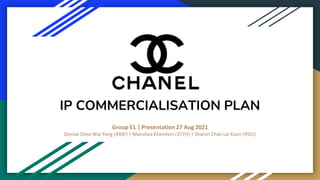 IP Commercialisation Plan | PPTX