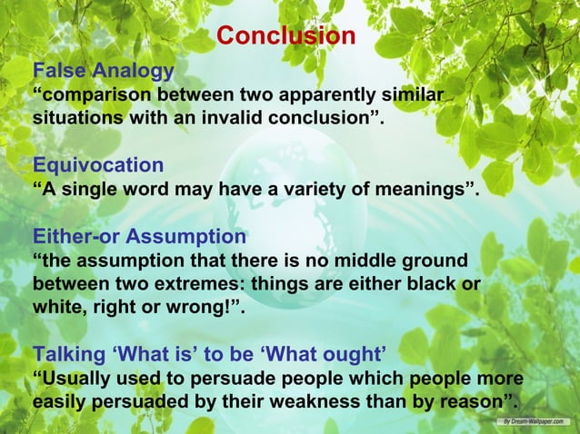 detecting crooked and fallacious thinking part 2 | PPT