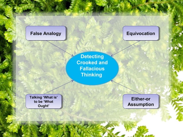 detecting crooked and fallacious thinking part 2 | PPT