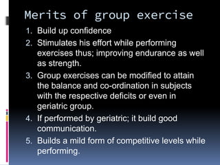 Group exercise | PDF
