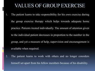 Group exercise | PDF