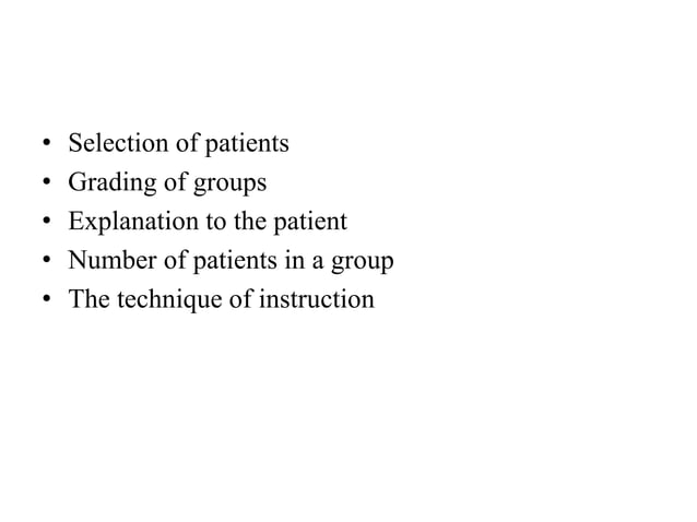 Group exercise.pptx | Physical Therapy | Wellness