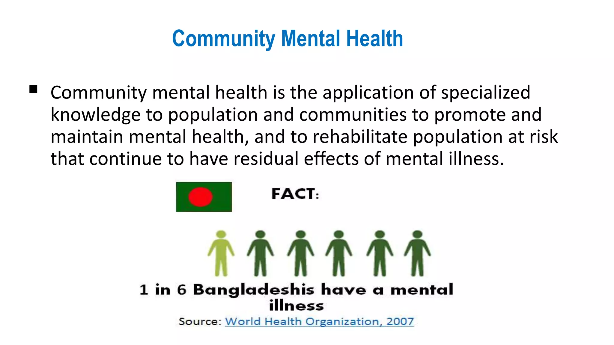 Community Mental Health Program (CMHP) | PPTX