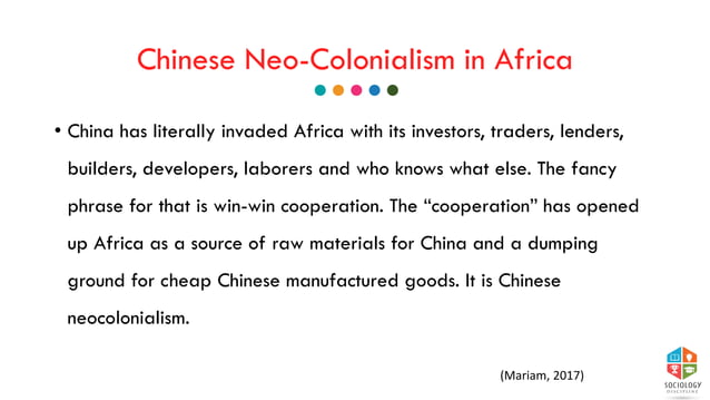 Using development Aid for Neo- Colonization: From Third World Pers ...