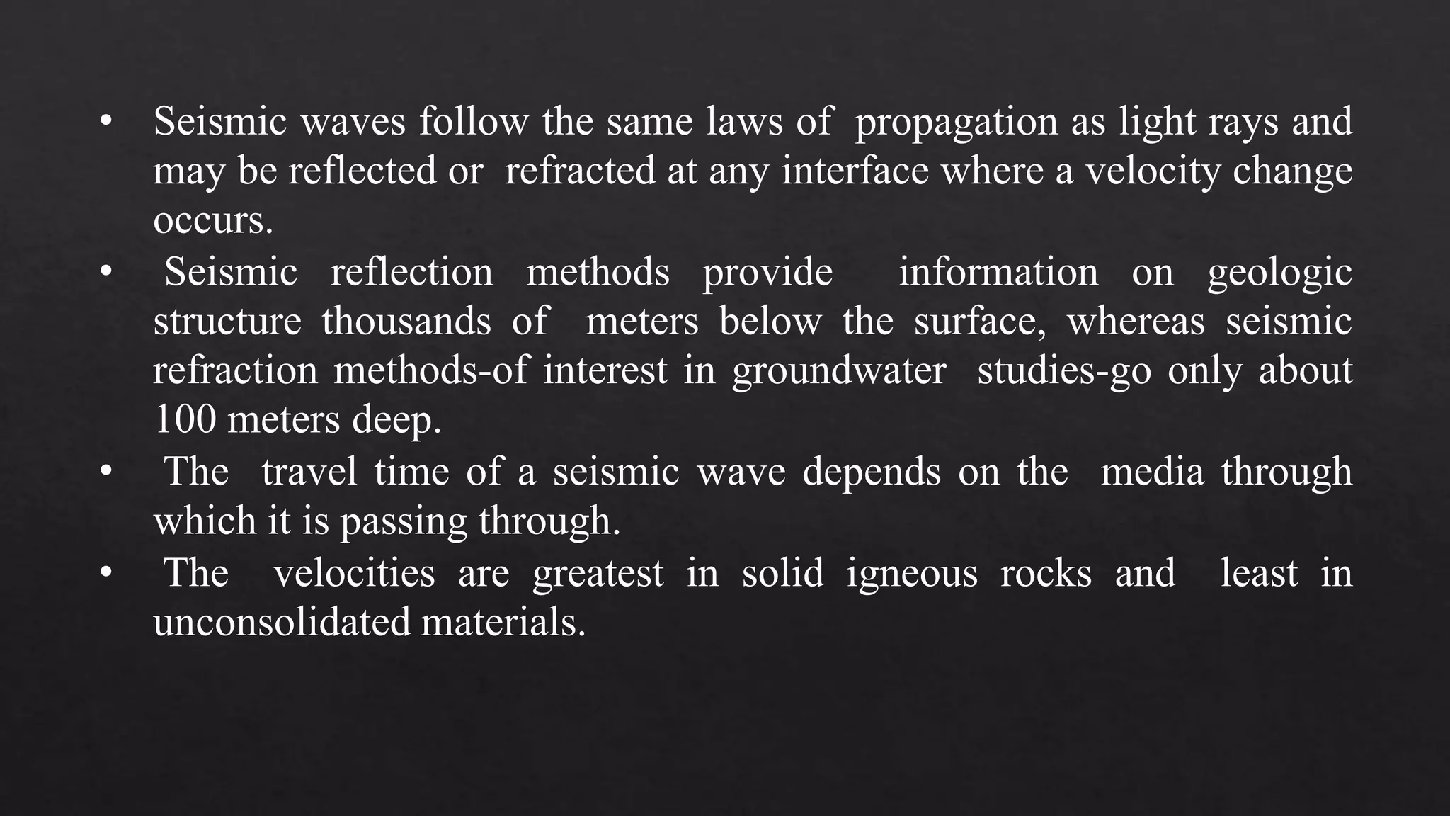 Surface and subsurface investigations for groundwater | PPTX