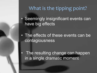 Tipping Point | PPTX