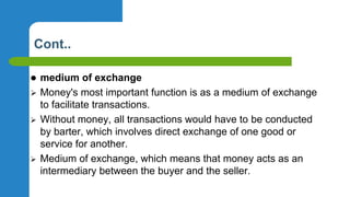 chapter 15 money and the financial system | PPTX