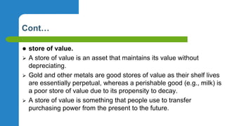 chapter 15 money and the financial system | PPTX