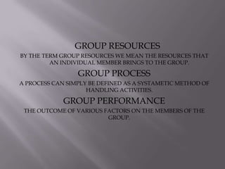 Group formation | PPTX
