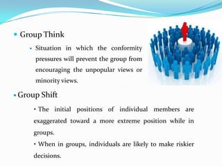 Group formation and decision making | PPTX