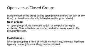 Group formation, Group Norms, Group Cohesiveness.pptx