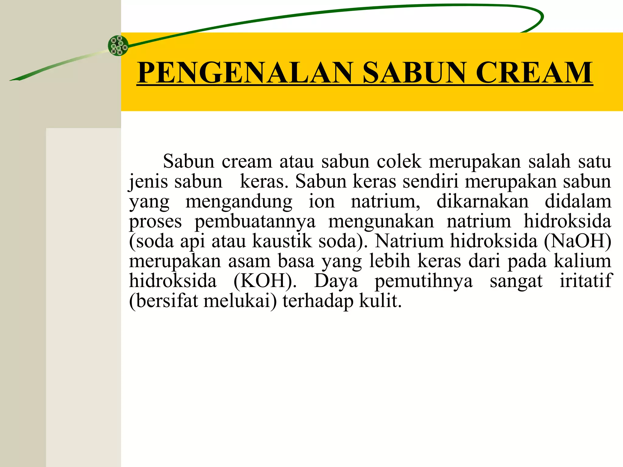 Sabun Cream | PPT