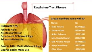 Respiratory system diseases | PPT