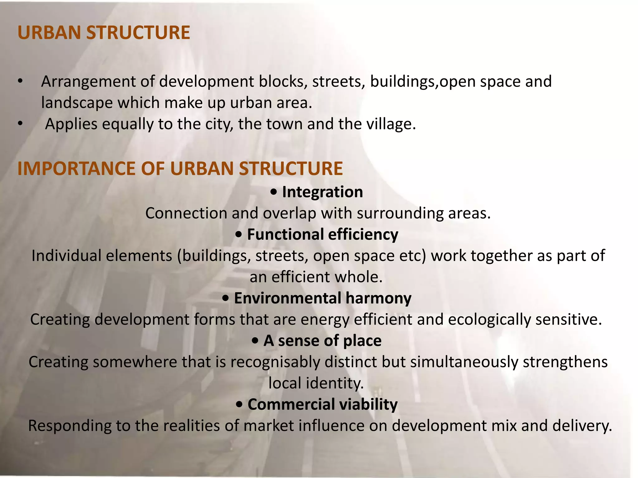 URBAN DESIGN BOOK COMPENDIUM 1-2 (creating the the urban structure) | PPT