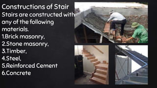 Staircase and it's Classification in details | PPT