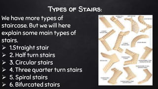 Staircase and it's Classification in details | PPTX