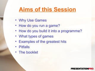 Group games and activities | PPT