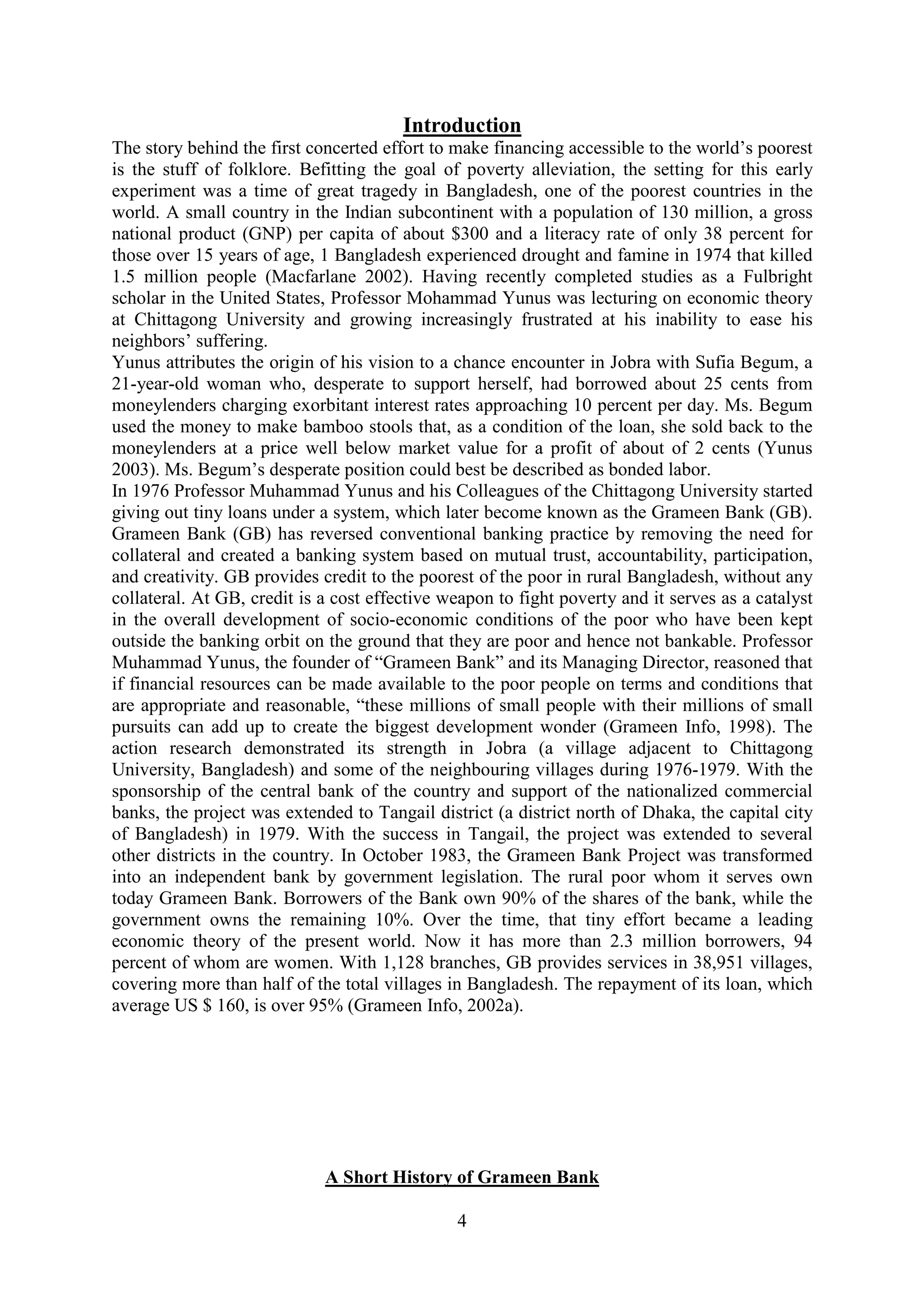 Grameen Bank | PDF