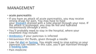Pancreatitis | PPTX