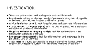 Pancreatitis | PPTX