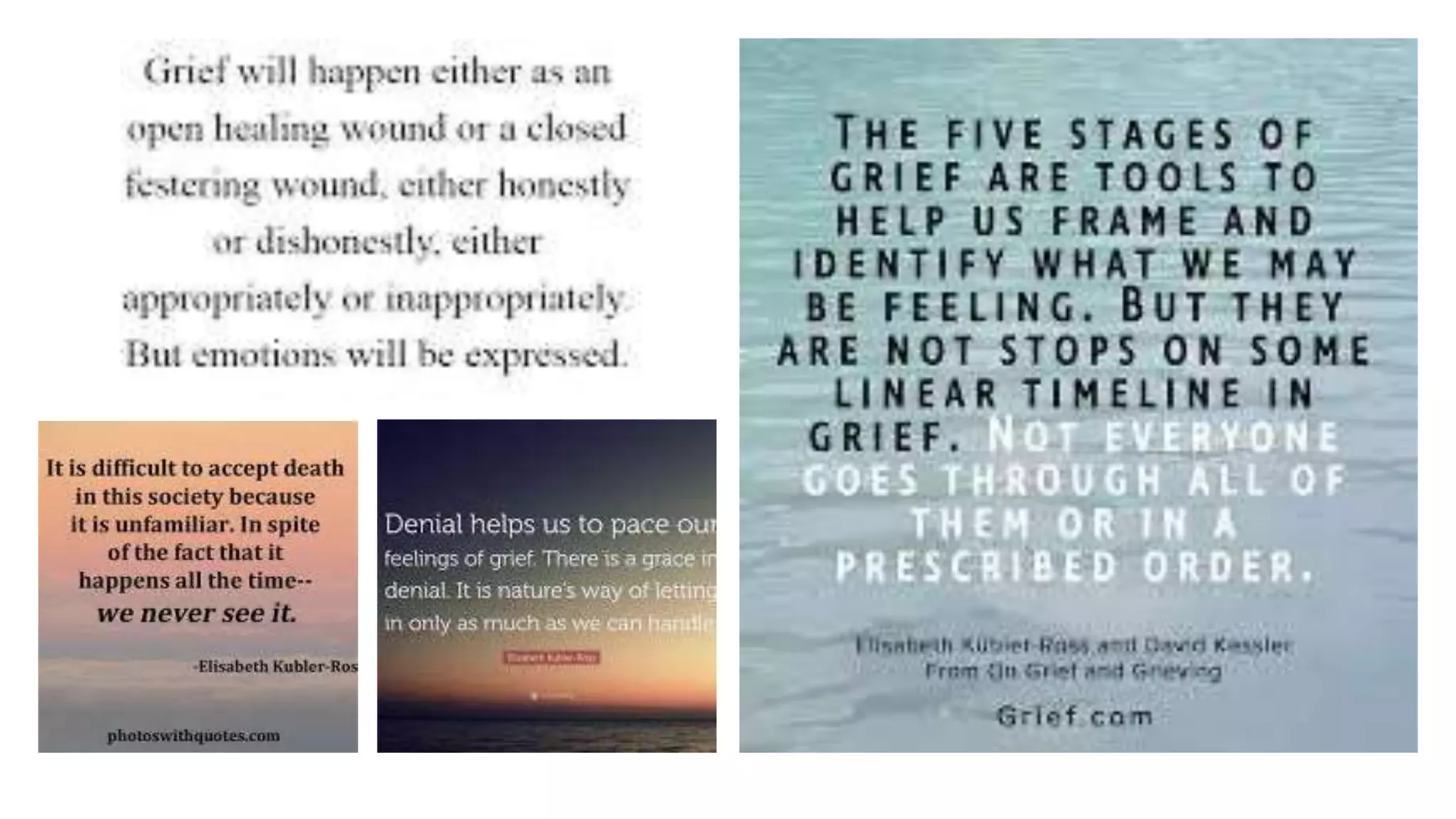 Grief Group Slides Up Till May | PPT