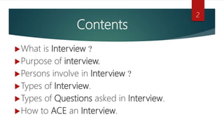 Interview | PPT