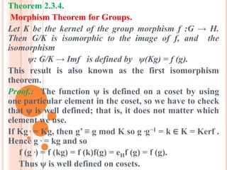 Group homomorphism | PPTX
