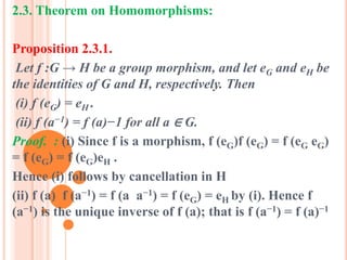 Group homomorphism | PPT