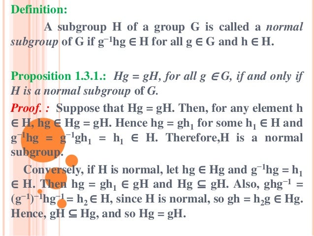 Group homomorphism