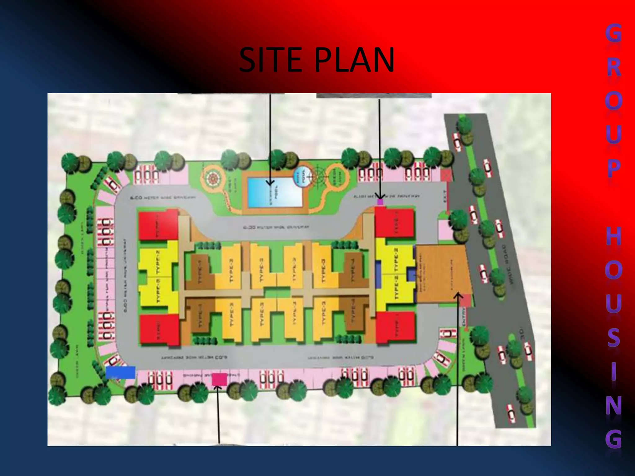Group housing case study | PPTX