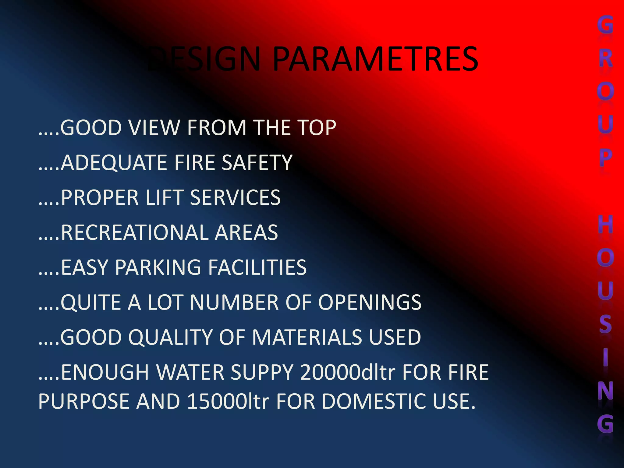 Group housing case study | PPTX