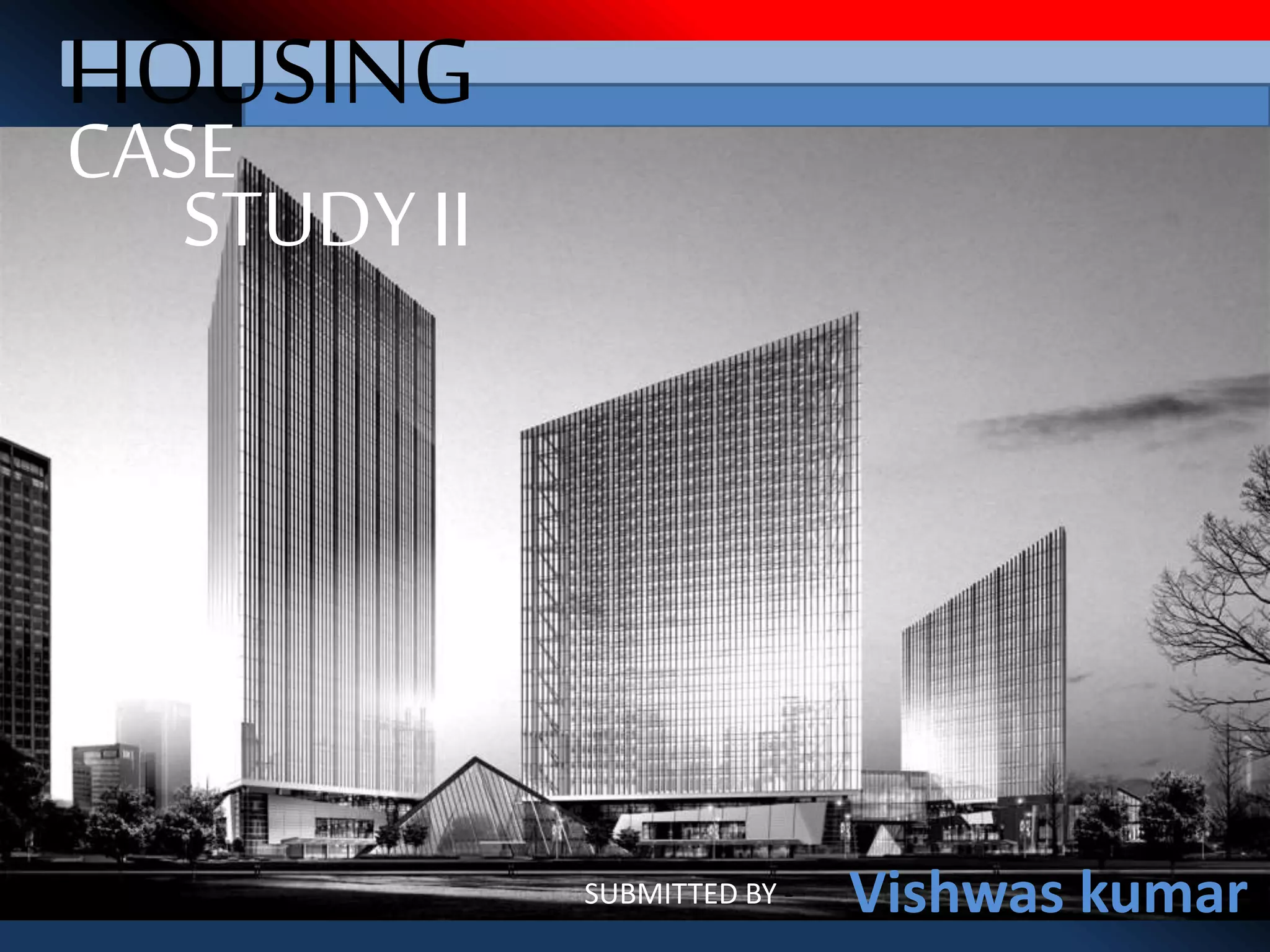 Group housing case study | PPTX