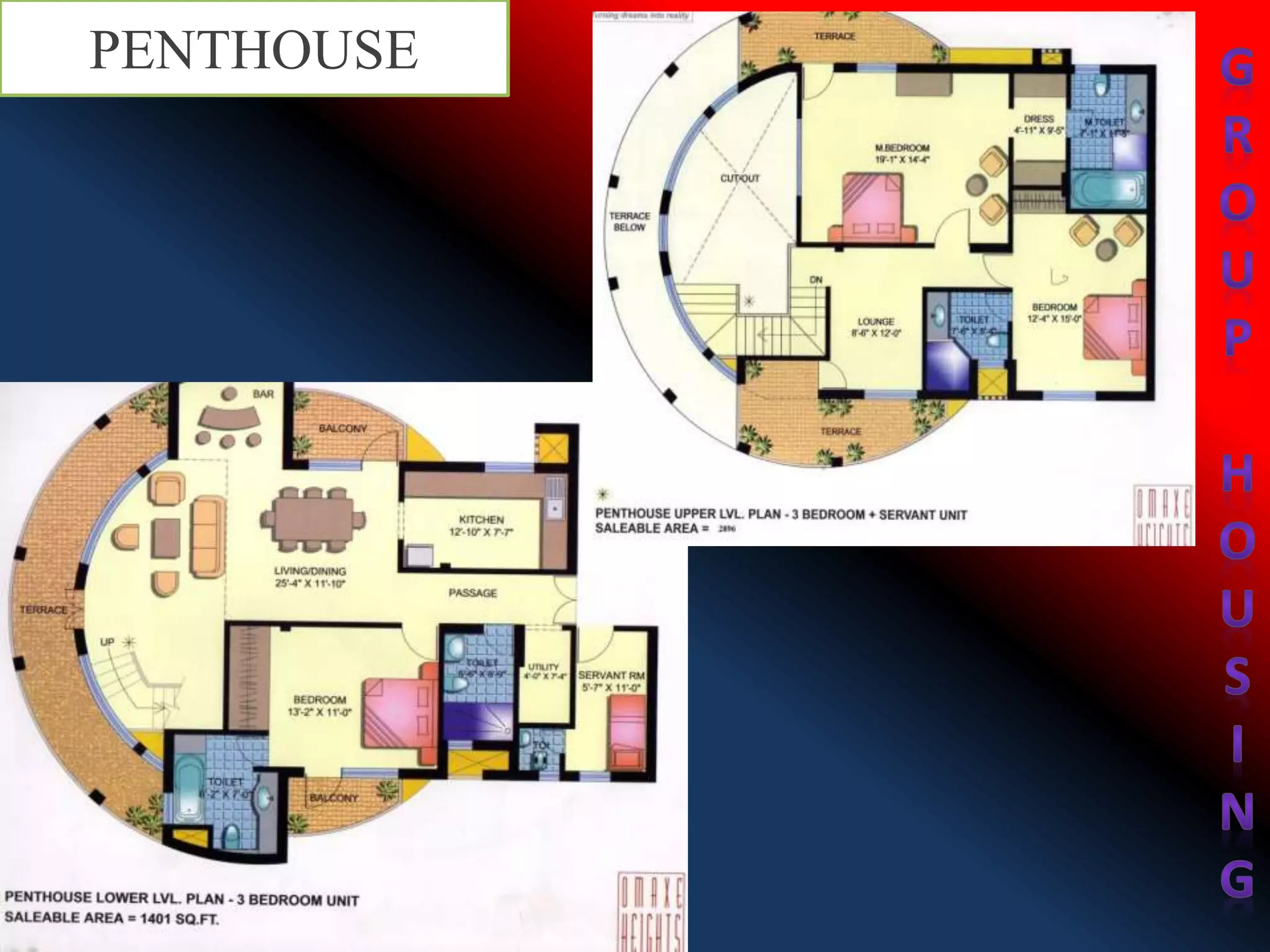 Group housing case study | PPTX