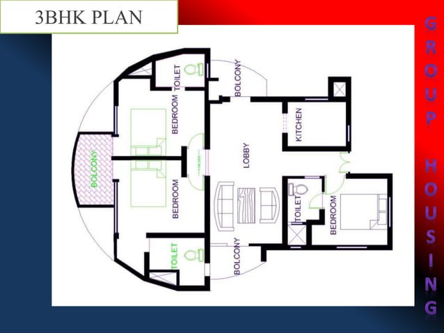Group housing case study | PPTX