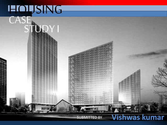 Group housing case study | PPTX
