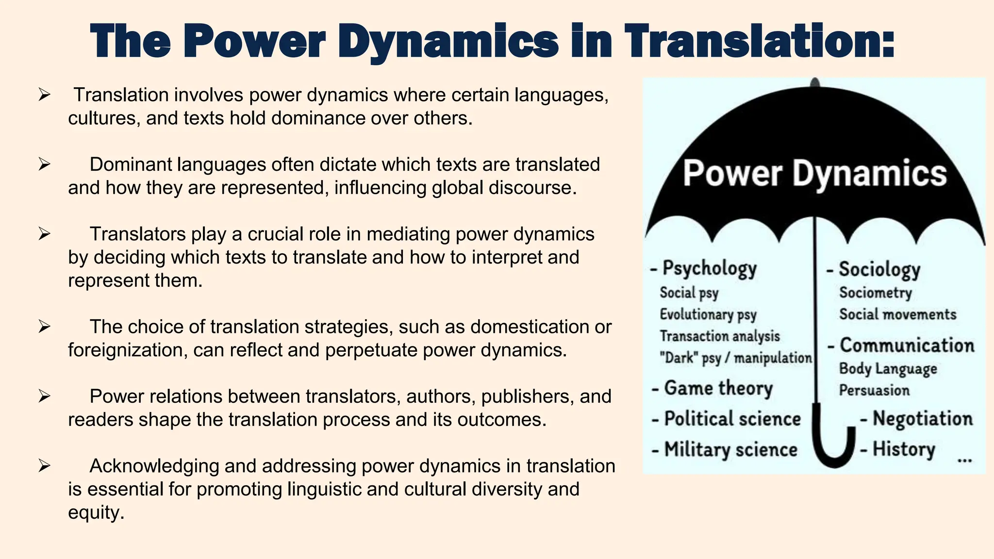 THE ROLE OF TRANSLATOR: visibility, ethics and sociology | PPTX