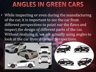 Maths in Green Cars - Ingenious Inventors | PPT