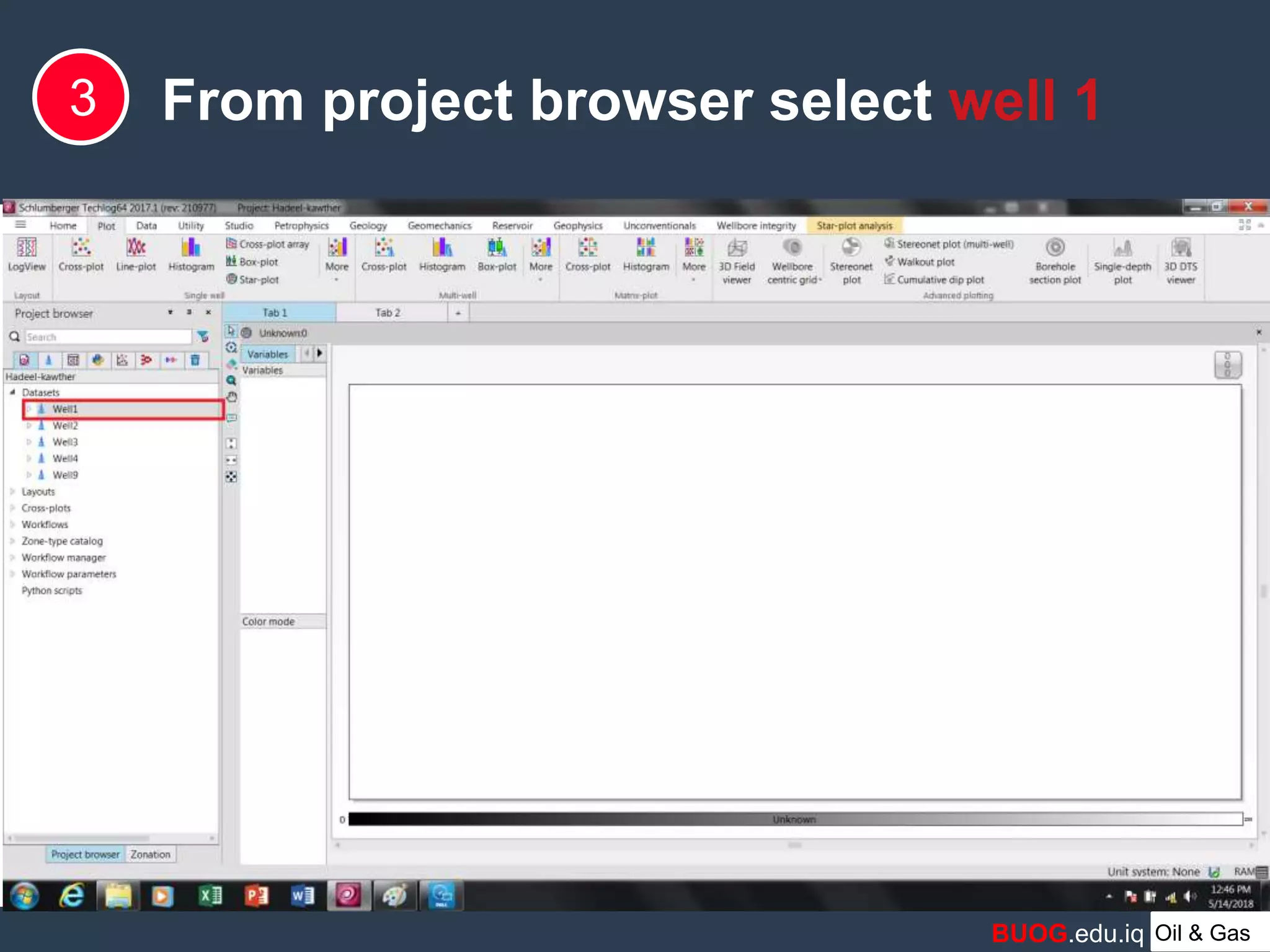Porosity Calculation Using Techlog Softwares | PPTX