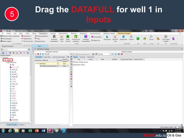 Porosity Calculation Using Techlog Softwares | PPTX