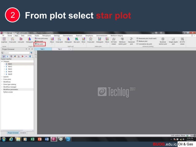 Porosity Calculation Using Techlog Softwares | PPTX