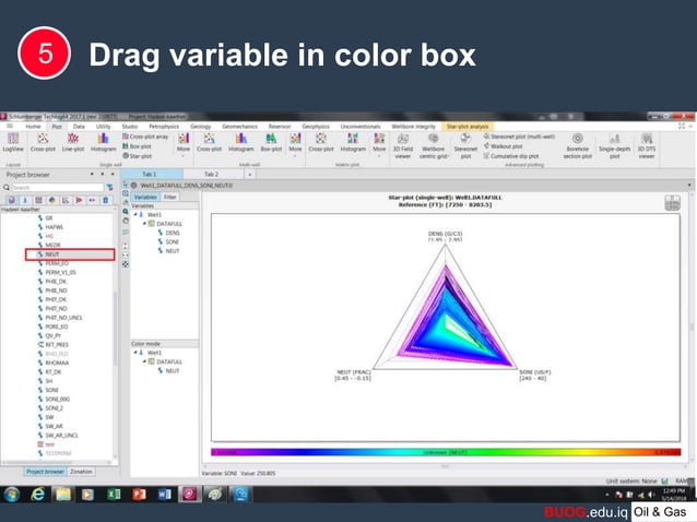 Porosity Calculation Using Techlog Softwares | PPTX