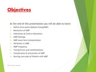 Intra Aortic Balloon Pump by Rubina Shehzadi RN | PDF