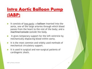 Intra Aortic Balloon Pump by Rubina Shehzadi RN | PDF