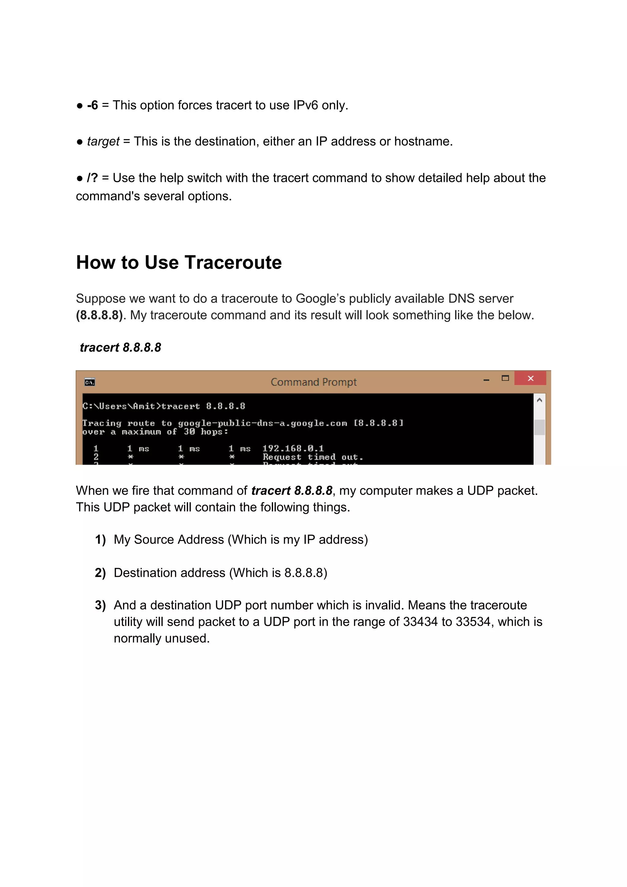Traceroute A Networking Tool Pdf